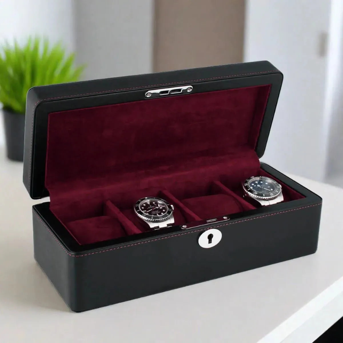 Luxury Leather Watch Cases: Elegant Protection for Timepieces